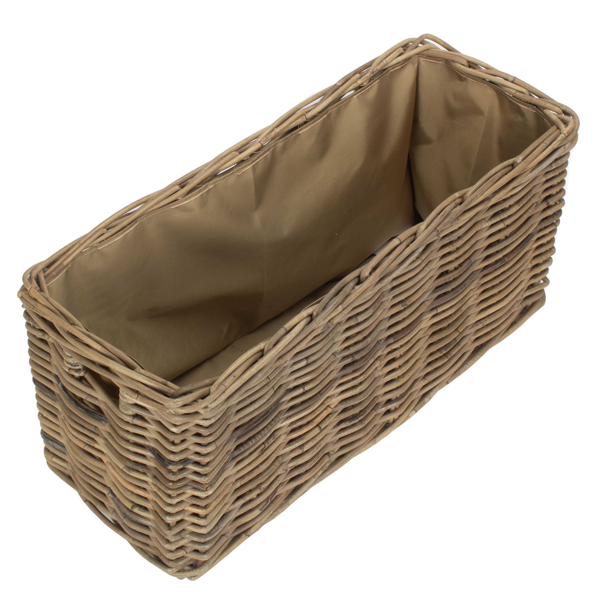 Long Lined Log Basket – Holmes Gifts and Interiors